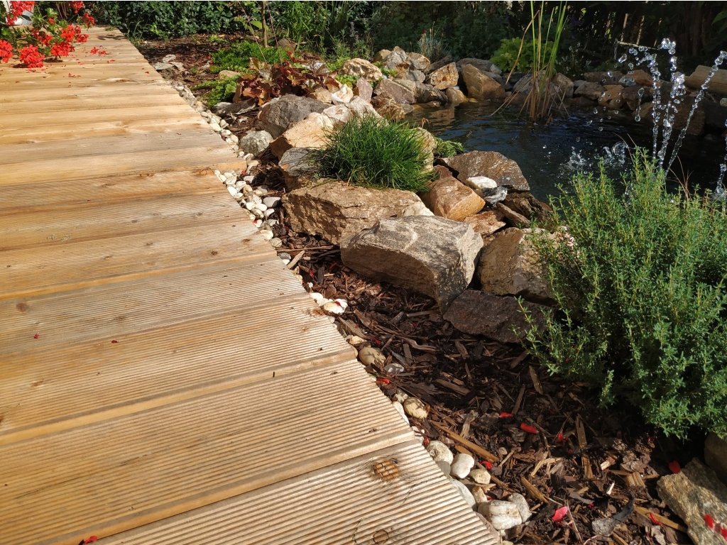 Venkovní dřevěné podlahy